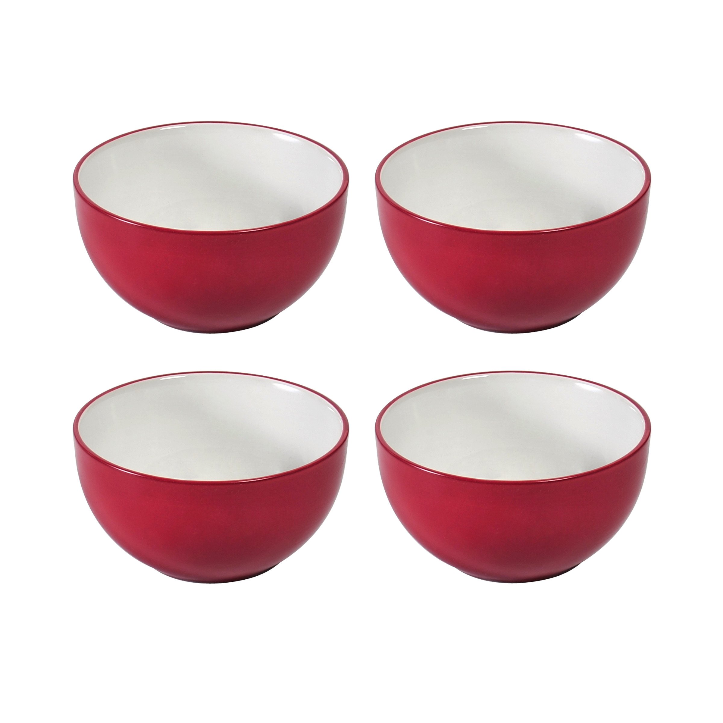 Pfaltzgraff Harmony 16 Piece Dinnerware Set (Service For 4), Red