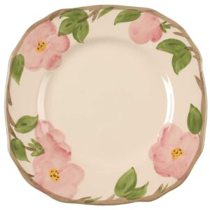 franciscan desert rose square salad plate