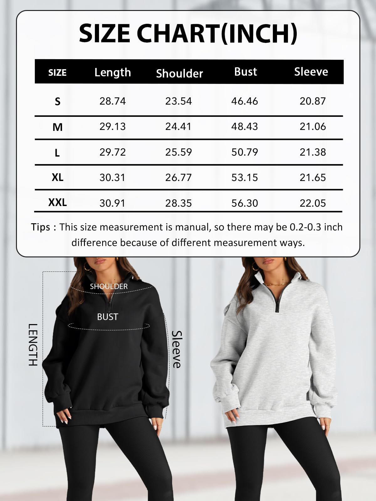 Trendy Queen Womens Oversized Half Zip Cropped Pullover Sweatshirts Fleece Jackets Quarter Zip Sweaters Hoodies Fall Clothes Outfits 2024