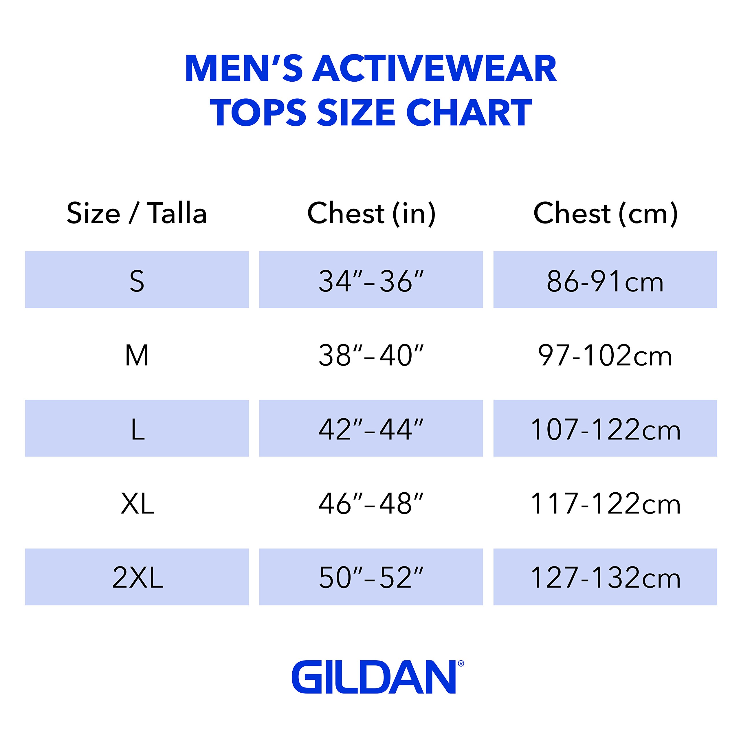 Gildan Men's Ultra Cotton Long Sleeve T-Shirt, Style G2400, Multipack, Navy (2-Pack), X-Large