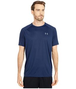 under armour men's ua tech 2.0 short sleeve md navy