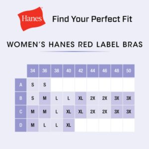 Hanes womens Oh So Light Foam Comfortflex Fit Wirefree Mhg521 Bra, Coolest Grey Heather Print, Large US