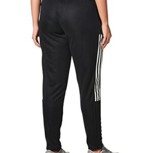 adidas womens Tiro 21 Track Pants Black/White Large