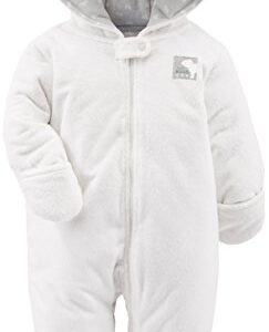 Simple Joys Kid's Pram Ivory Bear Outerwear, Ivory, 0-3 months