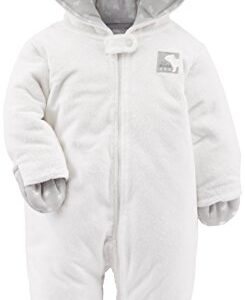 Simple Joys Kid's Pram Ivory Bear Outerwear, Ivory, 0-3 months