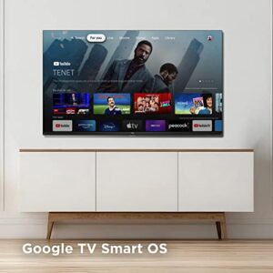 TCL 40-Inch Class S3 1080p LED Smart TV with Google TV (40S350G, 2023 Model), Google Assistant Built-in with Voice Remote, Compatible with Alexa, Streaming FHD Television