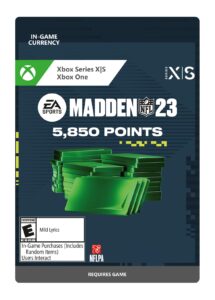 madden nfl 23: 5850 madden points - xbox [digital code]