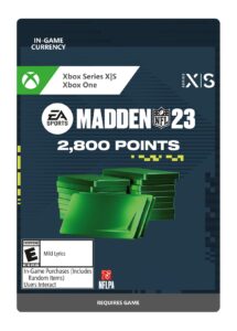 madden nfl 23: 2800 madden points - xbox [digital code]