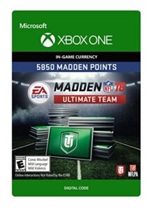 madden 18 - 5850 ultimate team points - xbox one [digital code]