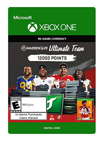 Madden NFL 20: MUT 12000 Madden Points Pack - [Xbox One Digital Code]