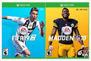 xbox one ultimate sports gaming bundle - includes madden nfl 19 & fifa 19