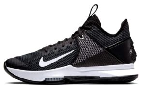 nike men's basketball shoes, multicoloured black white iron grey pure platinum 001, 9.5 uk