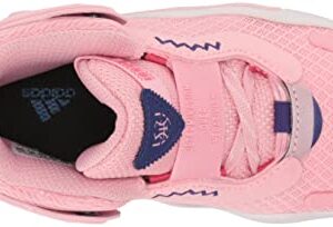 adidas D.O.N. Issue 3 Basketball Shoe, Light Pink/Clear Pink/Team Colleg Purple, 2 US Unisex Little Kid