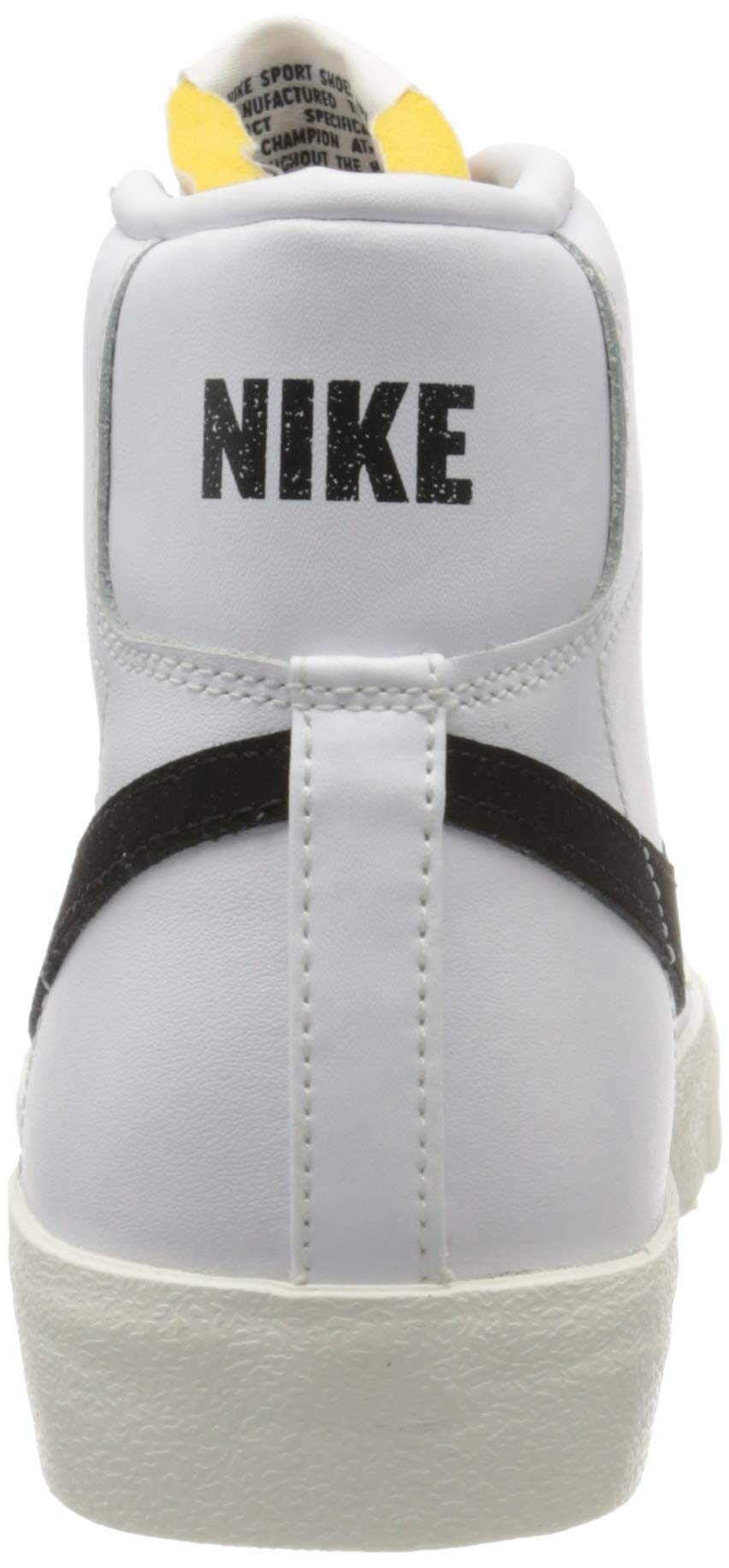 Nike Men's Basketball Shoes , White Black , 11 US