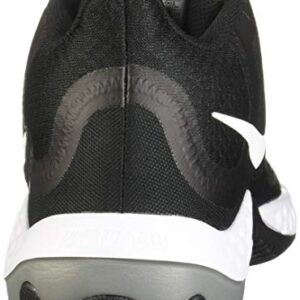 Nike Renew Elevate Mens Basketball Trainers CK2669 Sneakers Shoes (UK 11 US 12 EU 46, Black White Smoke Grey 001)