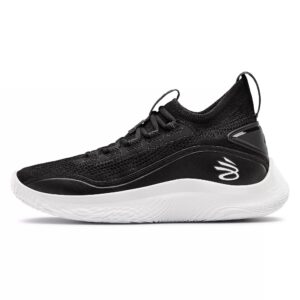 under armour kid's curry 8 (gs) basketball shoe, black, 5.5 big kid