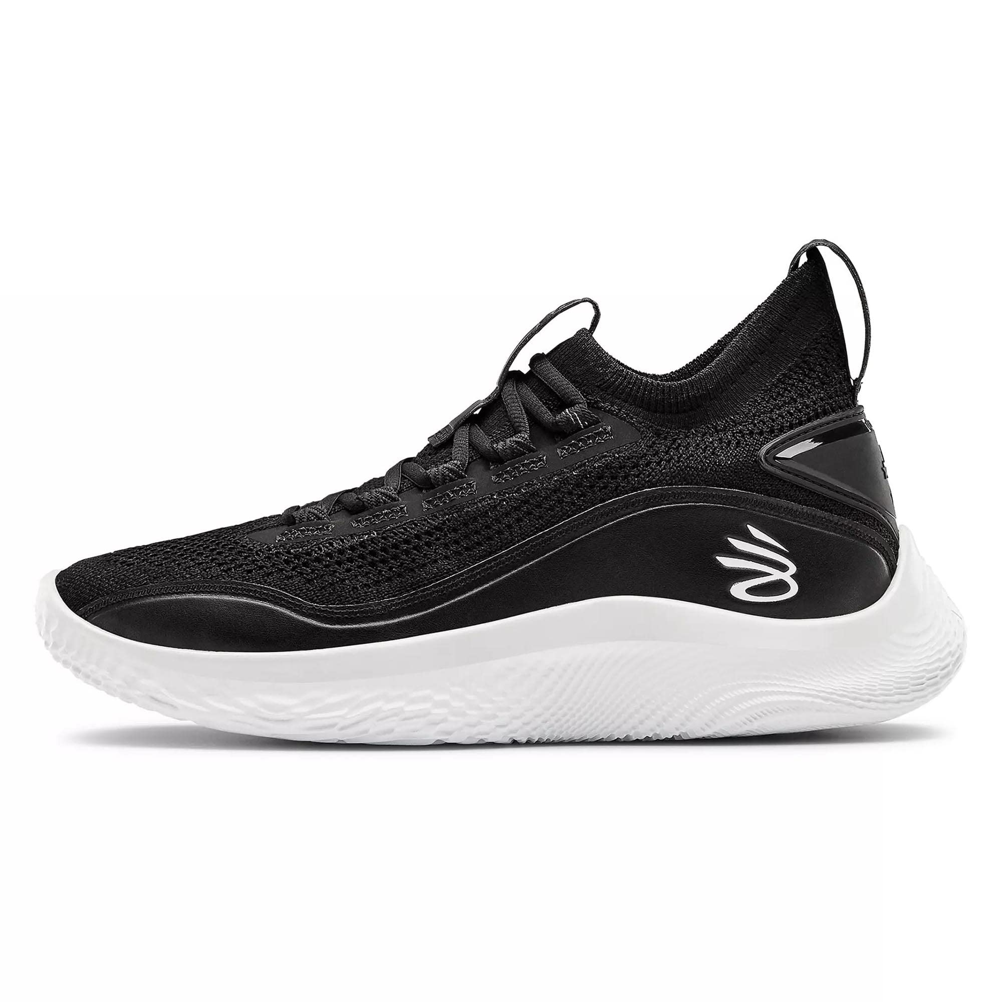 Under Armour Kid's Curry 8 (GS) Basketball Shoe, Black, 5.5 Big Kid