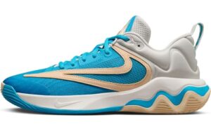 nike men's sneaker three quarters tall, phantom blue lightning ice peach, 7.5