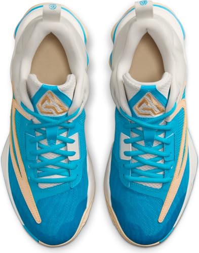 NIKE Men's Sneaker Three Quarters Tall, Phantom Blue Lightning Ice Peach, 7.5