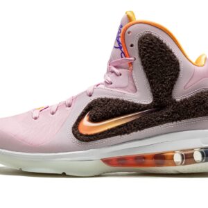 Nike Lebron IX Regal Pink/Multicolor/Velvet Brown 7 D (M)