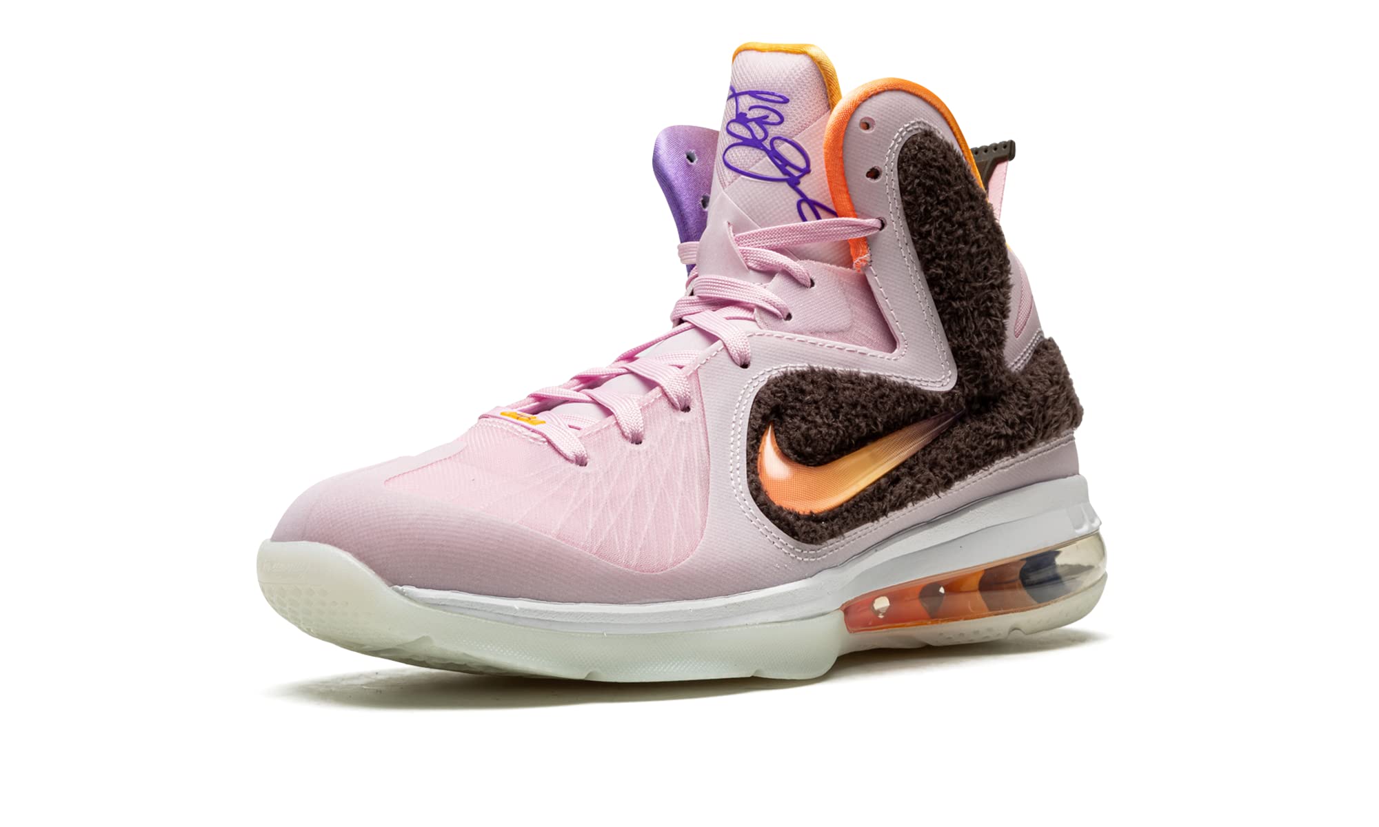 Nike Lebron IX Regal Pink/Multicolor/Velvet Brown 7 D (M)