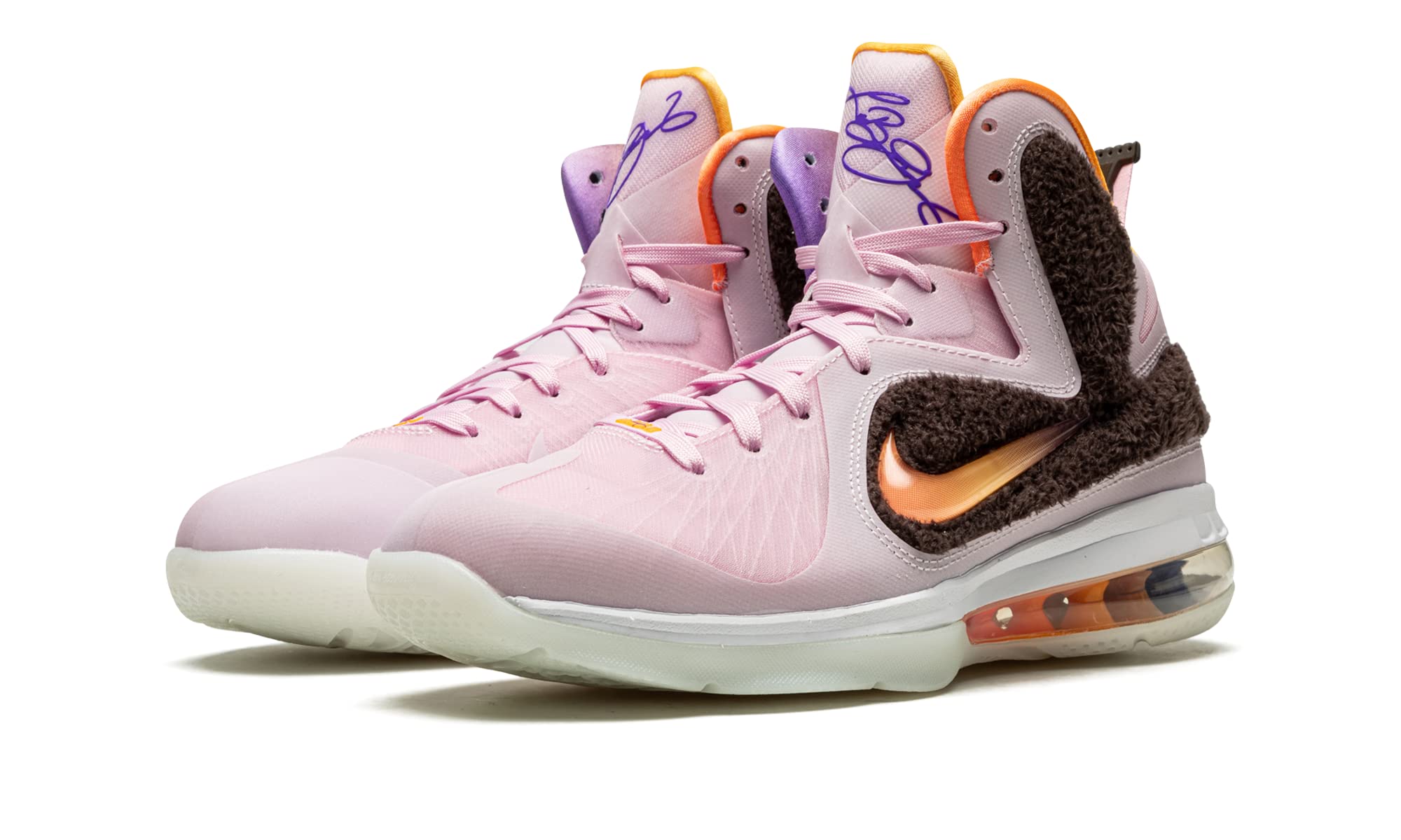 Nike Lebron IX Regal Pink/Multicolor/Velvet Brown 7 D (M)