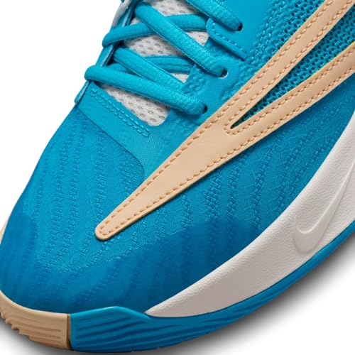 NIKE Men's Sneaker Three Quarters Tall, Phantom Blue Lightning Ice Peach, 8