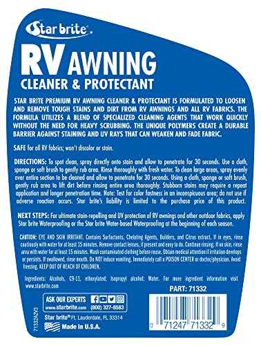 STAR BRITE RV Awning Cleaner - 32 OZ (071332), BLUE, WHITE