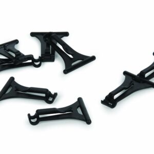 Camco 42720 Awning Hanger Clip - Pack of 8,5/8 Inch , Black