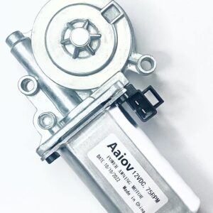 Aaiov RV Electric Awning Replacement Motor 12V Compatible with Carefree Eclipse Power Awnings R001326 R001104 BLK WHT