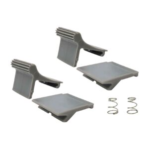 def 830472p002 rv awning arm slider catch kit compatible with a&e 8500 9000 (2 slider catch)