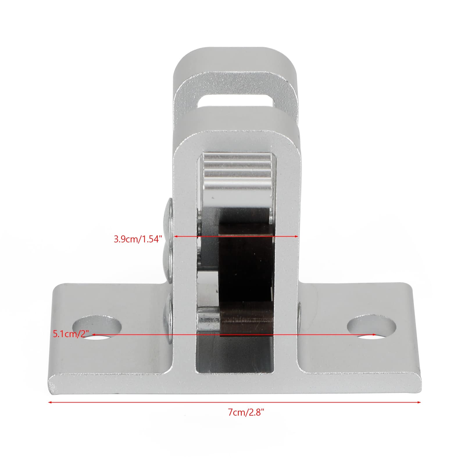 Frezon Alminum Replacement Part Bottom Bracket Satin Fit For Dometic RV Awning Sunchaser II Replacement