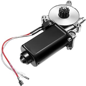 fexhull rv awnings motor fit for universal motor | fit for solera power awnings with dual connectors, 75-rpmm and 12-volt dc, replace# 266149