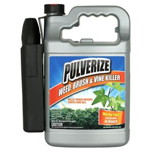 pulverize pwbv-b-128-s, brush & vine ready to use weed killer, clear