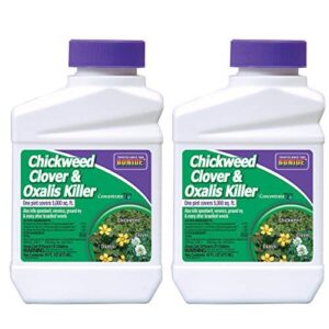 bonide products 061 o7688476 chemical chickweed, clover and oxalis killer (pack of 2)