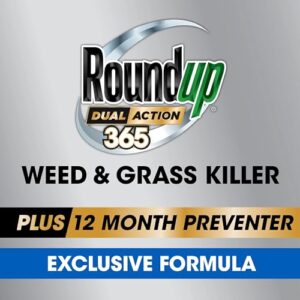 Roundup Dual Action 365 Weed & Grass Killer Plus 12 Month Preventer Refill, Kills & Prevents for up to 1 Year, 1.25 gal.