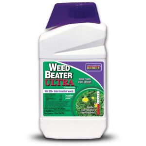 bonide weed beater ultra, 32 oz concentrate fast-acting protection against broadleaf weeds in warm & cool weather