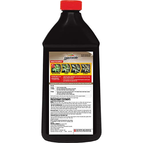 Spectracide Weed & Grass Killer With Extended Control Concentrate, Extended Weed And Grass Control, Prevents Weeds Coming Back, 40 fl Ounce