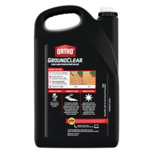 Ortho GroundClear Year Long Vegetation Killer Refill, Kills and Prevents Weeds Up to 12 Months, 1 gal.