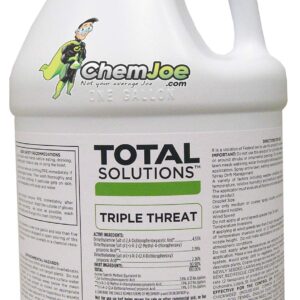 Triple Threat Selective Weed Killer Herbicide for Lawns and Turf - 1 Gallon Jug (Makes 64 Gallons)