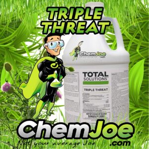 Triple Threat Selective Weed Killer Herbicide for Lawns and Turf - 1 Gallon Jug (Makes 64 Gallons)