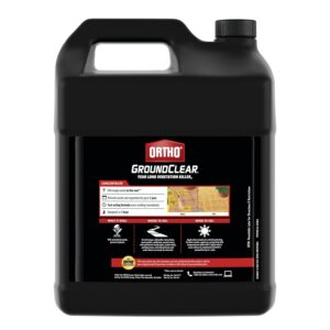 Ortho GroundClear Year Long Vegetation Killer2 Concentrate, Kills and Prevents Weeds Up to 12 Months, 2 gal.