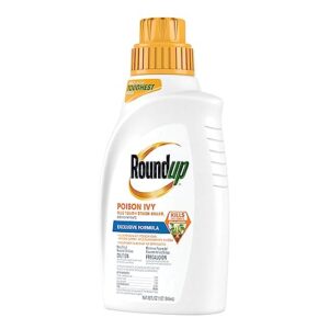 Roundup Poison Ivy Plus Tough Brush Killer₂ Concentrate, Visible Results in Hours, 32 fl. oz.