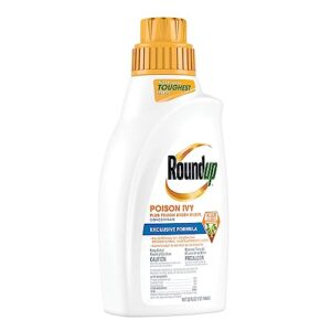 Roundup Poison Ivy Plus Tough Brush Killer₂ Concentrate, Visible Results in Hours, 32 fl. oz.