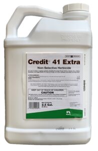 credit 41 extra herbicide 2.5 gallons - 41% glyphosate with surfactant