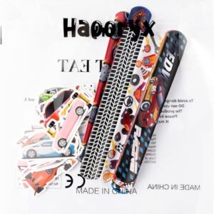 Haooryx 74PCS Racing Car Slap Bracelets 50PCS Race Car Stickers Party Favors Racing and Speed Themed Wristband Checkered Flags Slap Bracelets for Kids Car Birthday Party Classroom Rewards Supplies