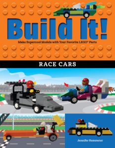 build it! race cars: make supercool models with your favorite lego® parts (brick books, 14)