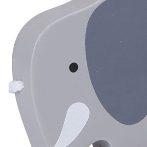 (Elephant) - Hape Elephant Wooden Push and Pull Toddler Toy,Grey