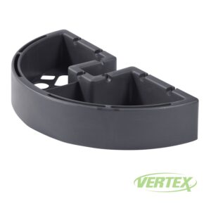 garage tamer™ wall organizer with bin by vertex® for stud or flat wall mount- made in usa - model gt70