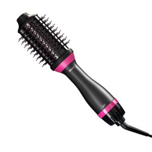 hair dryer brush blow dryer brush in one with cool low medium and high settings, 1200w hot air brush and volumizer plus 2.0, oval